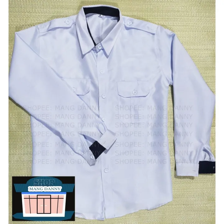 Security Guard Long Sleeve White / SG Uniform | Lazada PH