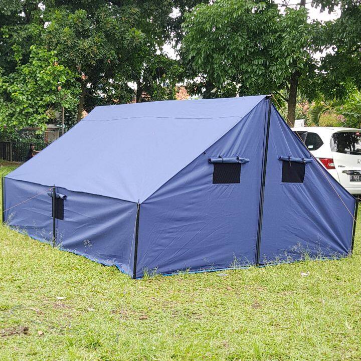 Tenda pramuka 3x4 d300 fullset besi | Lazada Indonesia