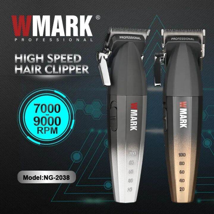 WMARK NG 2038 PROFESIONAL HAIR CLIPPER // MESIN CUKUR RAMBUT WMARK NG ...