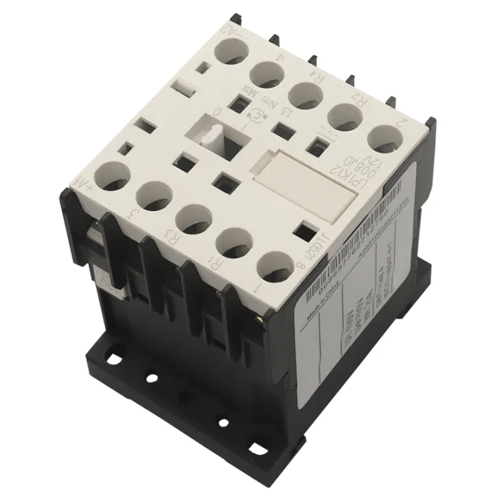ขนาดเล็ก DC Contactor 2NO + 2NC Silver Contact คุณภาพสูงเคลือบลวดขดลวด ...