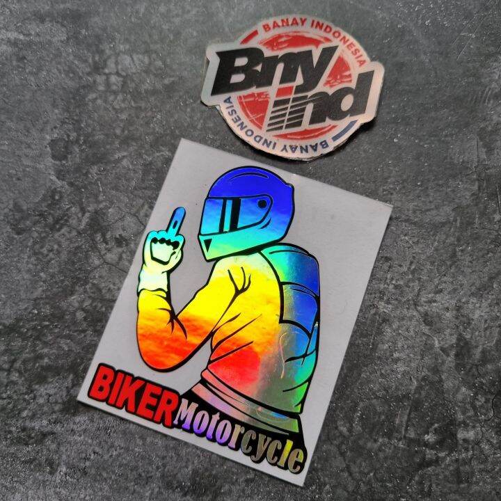 STICKER Stiker BIKER MOTORCYCLE Cutting | Lazada Indonesia