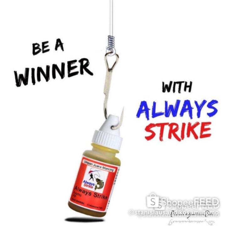 Umpan Mancing Always Strike Ikan Bawal Essen Oplosan Galatama atau Lomba Para Juara | Lazada ...