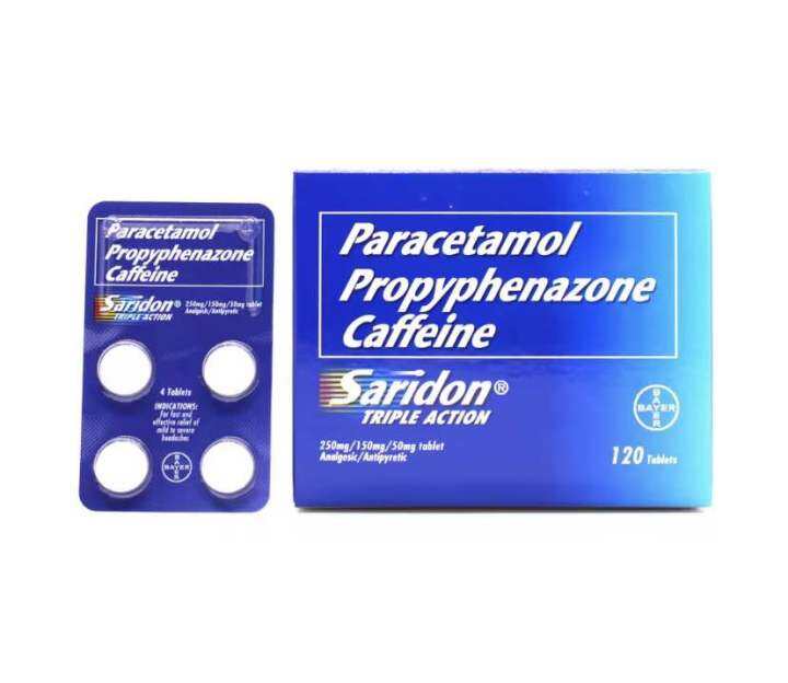 Saridon Triple Action 4's (4pcs tablets) | Lazada PH