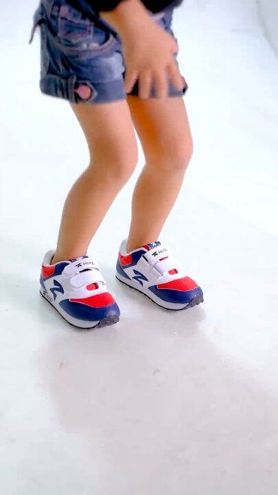HIPZI Sepatu Anak Sneaker Sport Velcro Anti Retak Ringan & Nyaman Laki ...