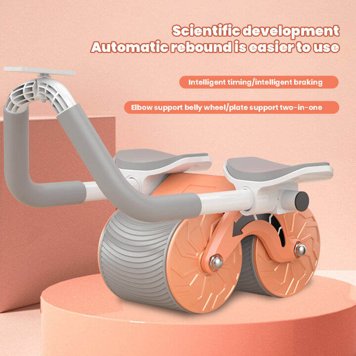 GVHJ Abdominal Wheel Automatic Rebound Abdominal Roller Exercise ...