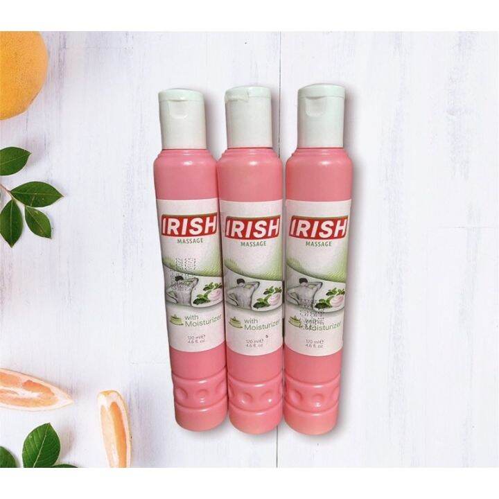 Irish Massage with moisturizer liniment 120ML(3bottles) | Lazada PH