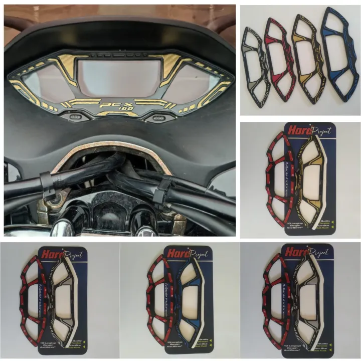 KARET PREMIUM SPEEDOMETER NEW HONDA PCX 160 FREE TEMPEERED GLASS ...