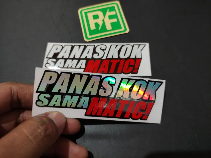 Stiker panas kok sama matic cutting sticker aceaoris variasi motor ...