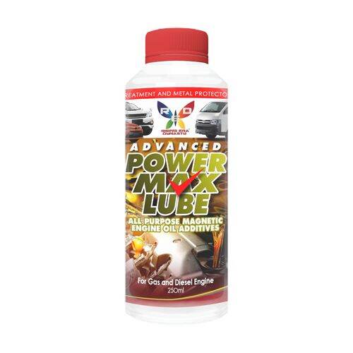 Advance Power Max Lube All Purpose Magnetic Engine Oil Additive Gas ...