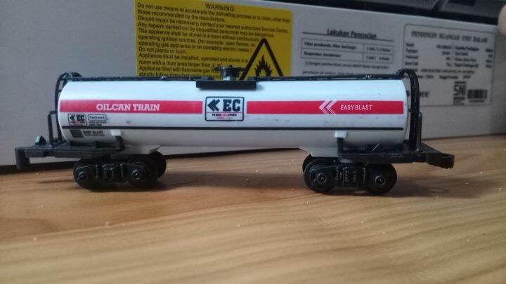 Rail king gerbong kereta api tanki railking rail king warna putih ...