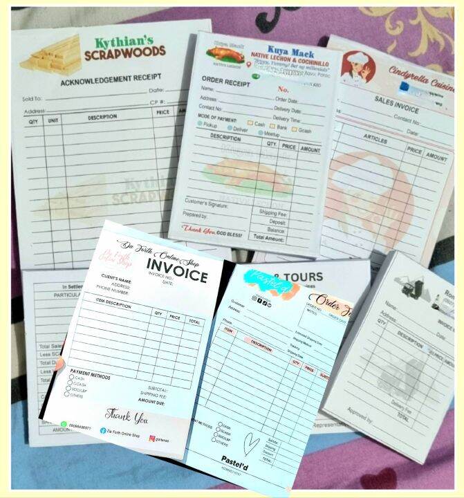 Personalized Receipt / Customized / Not carbonized | Lazada PH