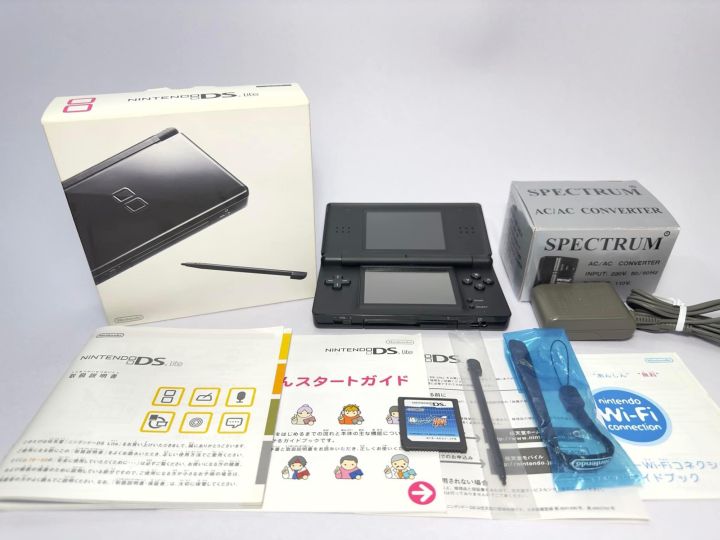 เครื่อง Nintendo DS Lite (japan) [Jet Black] NDS NDSL | Lazada.co.th