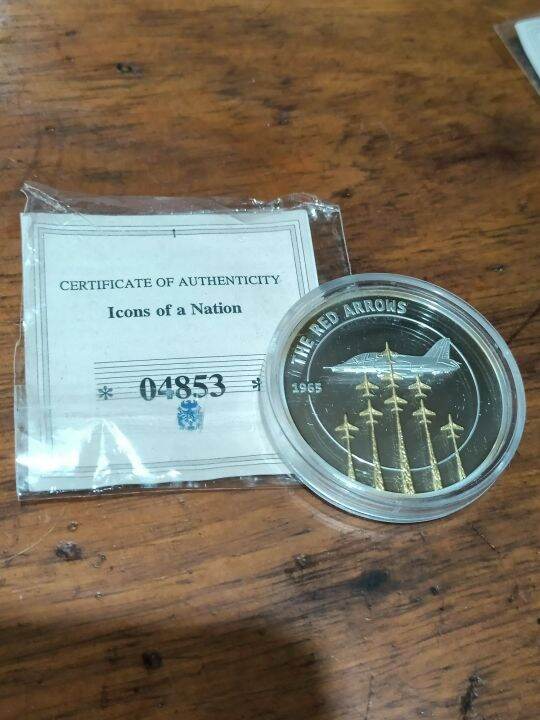 1965 Icons of a Nation ("The Red Arrows") Commemorative Medal | Lazada PH