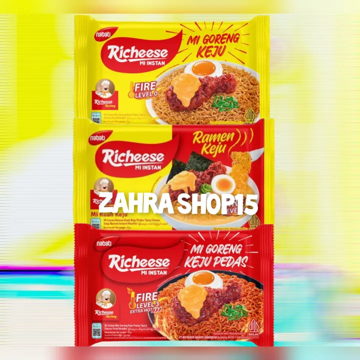 NABATI Richeese Ramen keju 65g | Lazada Indonesia