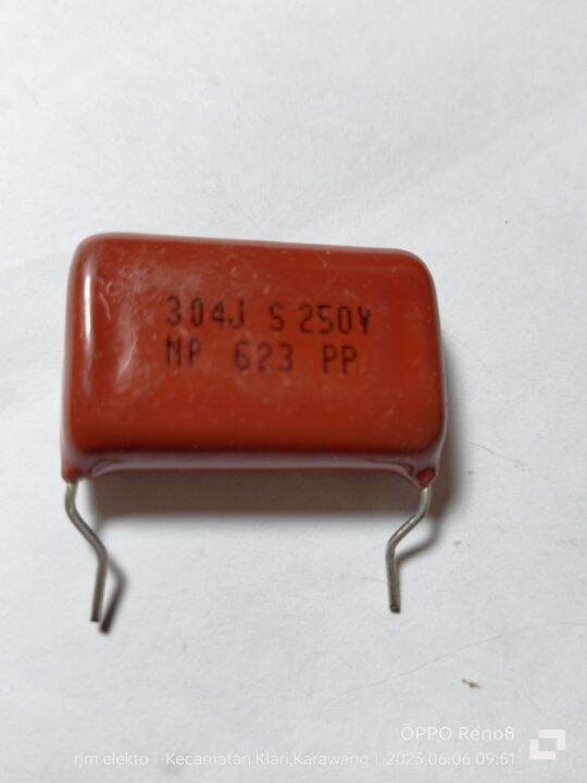 kapasitor Milar ukuran 304j 250v | Lazada Indonesia
