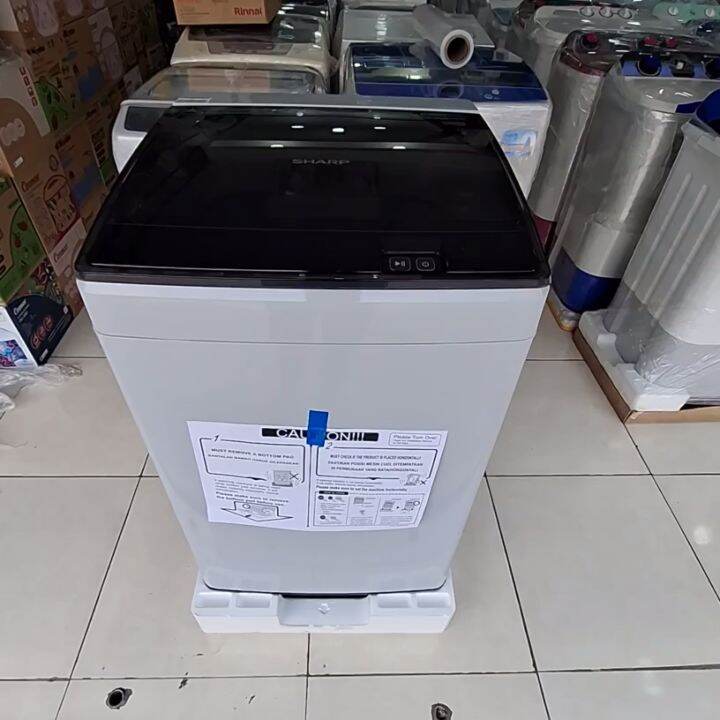 Mesin Cuci 1 Tabung SHARP ESM 8000 PGG 8KG AUTO TUB CLEAN Zero Presure ...
