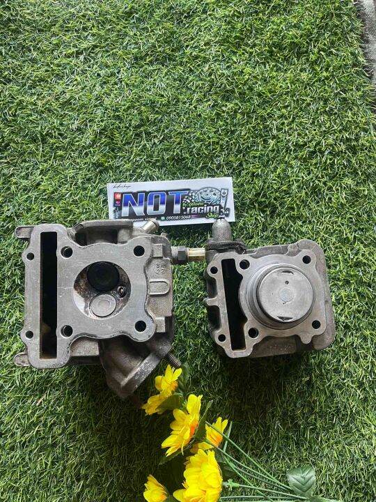 เสื้อสูบ ฝาสูบฟีโน่115i มีโอ115i TTX รุ่นหัวฉีดแท้มือสอง | Lazada.co.th