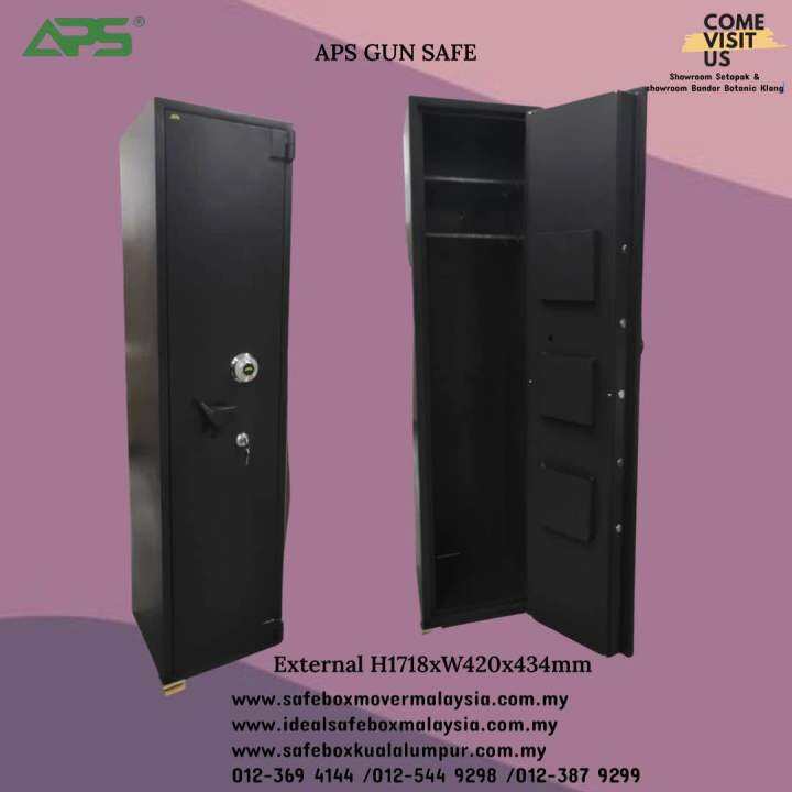 APS Gun Safe APS Gun safety Box Peti Simpan Senjata APS | Lazada