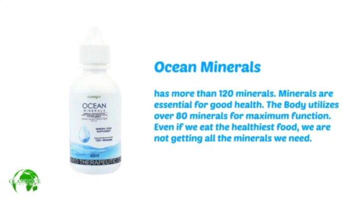 OCEAN MINERALS Classique | 100% IONIC OCEAN MINERALS, Healthy Drops ...