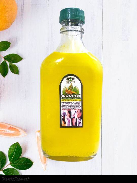 Ginger Liniment and Turmeric Oil Jr. Lapad | Lazada PH