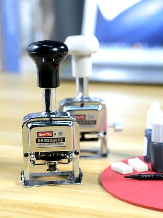 Numbering Machine stamp Self inking Automatic Numbering machine Digit ...