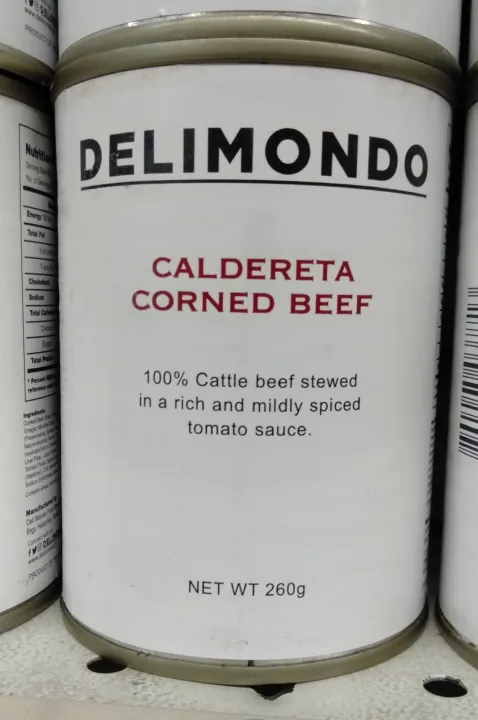 Delimondo Caldereta Corned Beef 260grams | Lazada PH