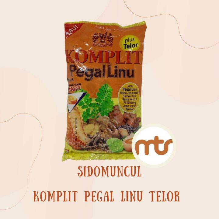 SIDOMUNCUL - JAMU KOMPLIT PEGAL LINU PLUS TELOR {5 SACHET} | Lazada ...