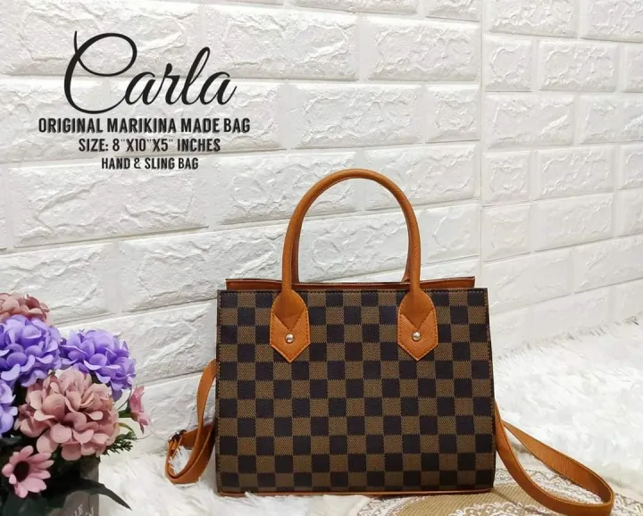 CC Carla Stripes Authentic Marikina Bags | Lazada PH