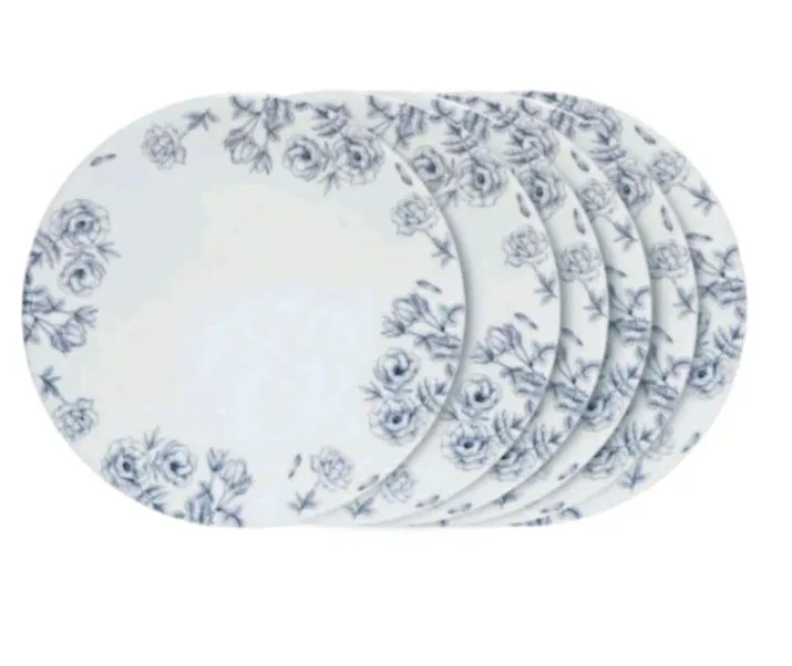 MELAWARES 6PCS 10INCH ROUND DINNER PLATES SET | Lazada PH