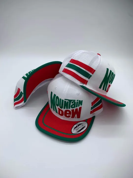 Net cap mountain dew snapback cap | Lazada PH