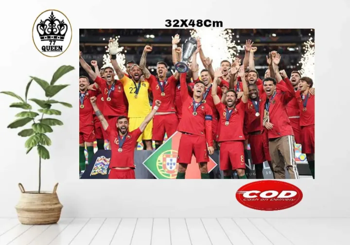 POSTER TEMA TIMNAS PORTUGAL/POSTER DINDING TIMNAS PORTUGAL/POSTER ...