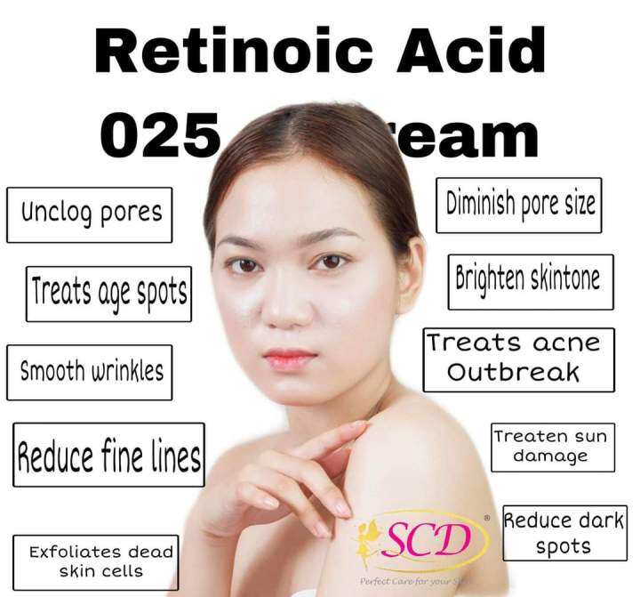 SCD Retinoic Acid Cream .025% | Lazada PH