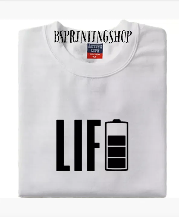 LIFE TSHIRT (ACTIVE LIFE) high quality t-shirt | Lazada PH