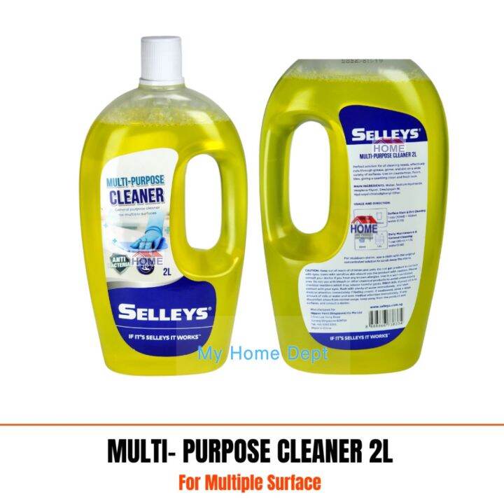 Selleys Anti Bacterial Multi Purpose Cleaner 2L (Pine Wood Scent) | Lazada Singapore