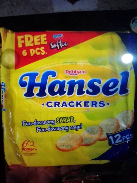 Rebisco Hansel crackers 32g | Lazada PH