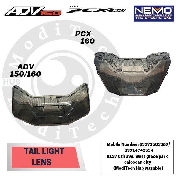 NEMO TAIL LIGHT LENS FOR ADV 150/ADV 160/ PCX 160 | Lazada PH
