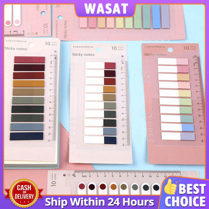 Morandi Color Post-it Note Stationery for Students Label Sticker Index ...