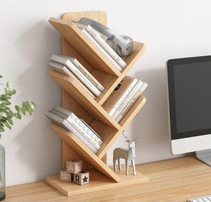 rak buku kayu, rak buku tempel, rak buku gantung | Lazada Indonesia