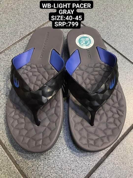 World Balance LIGHTPACER Slippers For Men's | Lazada PH
