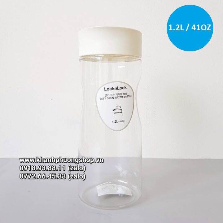 bình nước lock&lock 1.2L - bình nước lock&lock 1L | Lazada.vn