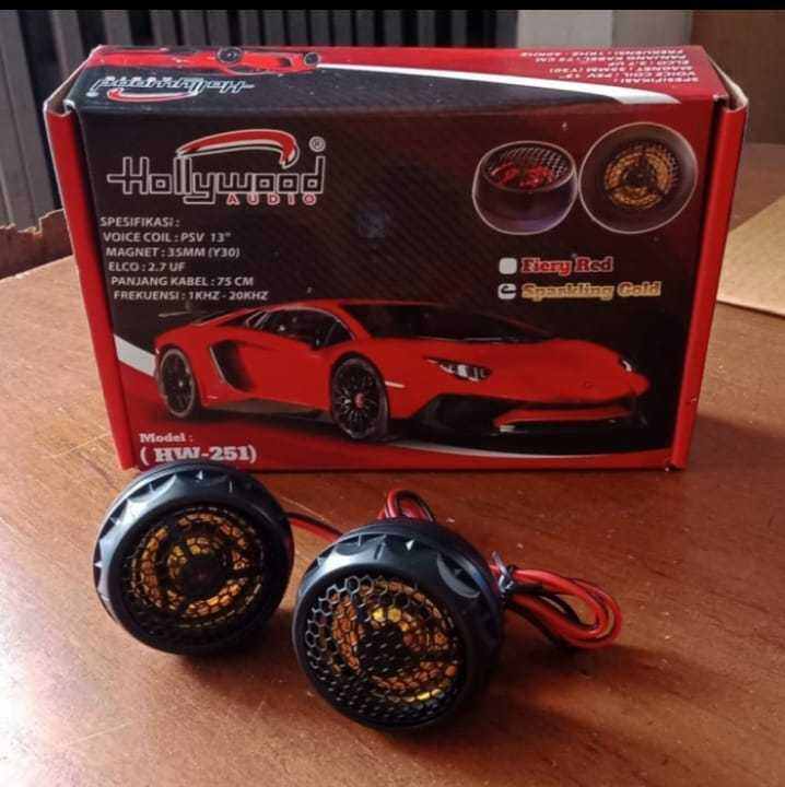 Tweeter Dome Hollywood HW-251 suara jernih sepasang | Lazada Indonesia