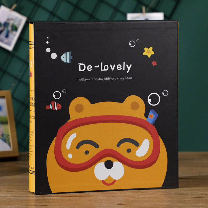 Large capacity multi size pocket photo album 3R 4R 5R mixed use inset ...