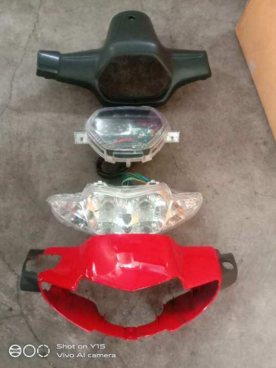 HEADLIGHT SET WAVE ALPHA OLD 100/110💝🇮🇹🇮🇹 | Lazada PH