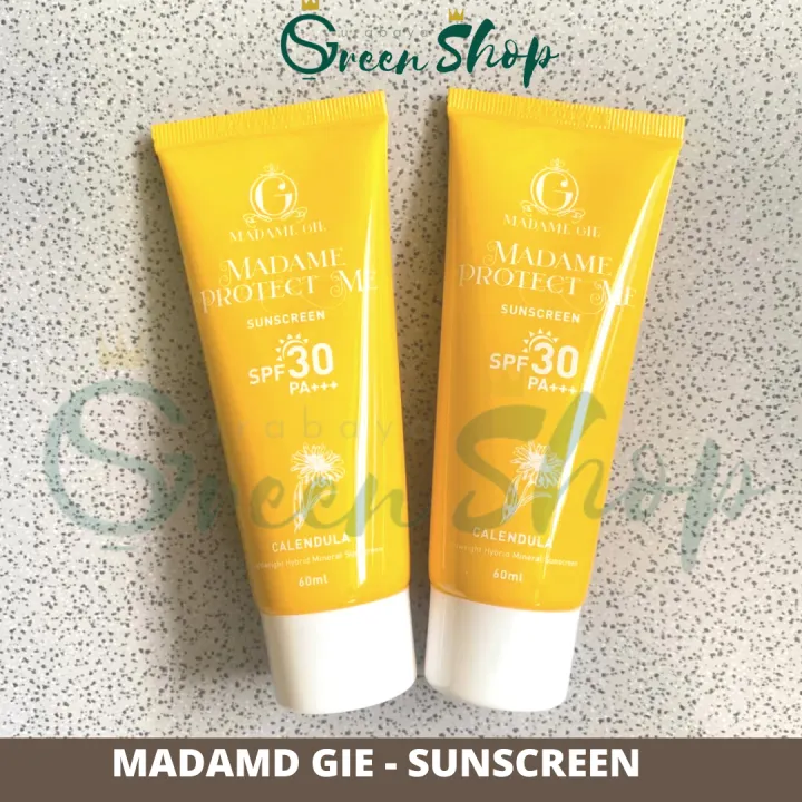 MADAME GIE Sunscreen SPF 30 PA +++ With Calendula Madame Protect Me SPF ...