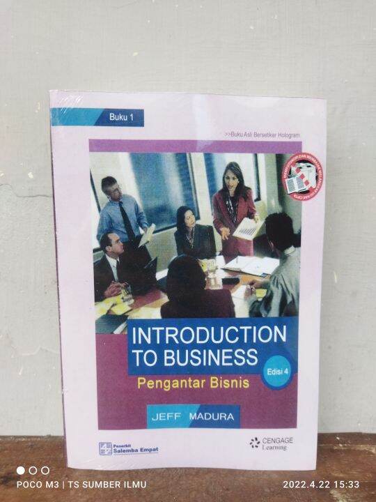INTRODUCTION TO BUSINESS (PENGANTAR BISNIS) EDISI 4 BUKU 1 - JEFF MADURA (BAHASA INDONESIA ...