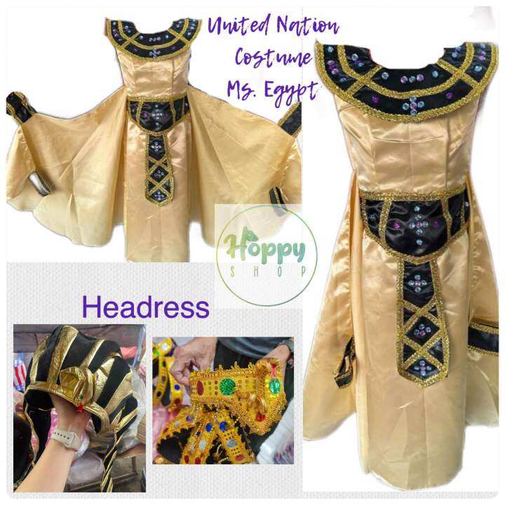 MS EGYPT EGYTIAN UNITED NATION COSTUME COMPLETE SET | Lazada PH