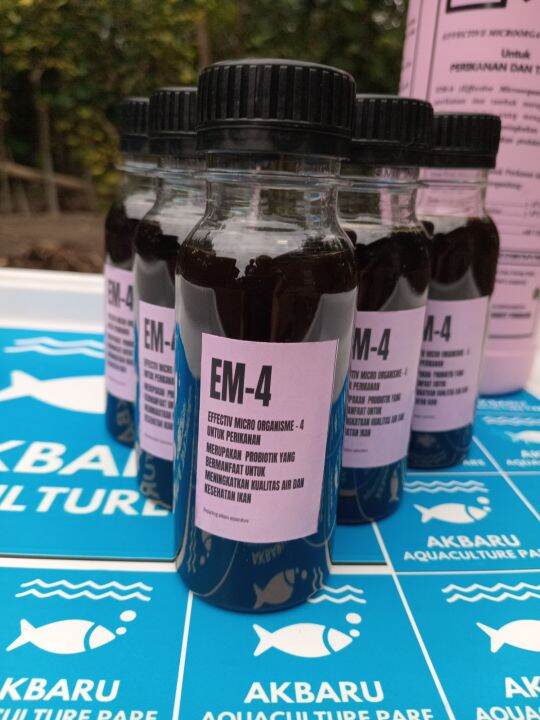 probiotik em4 untuk ikan +/- 100ml | Lazada Indonesia