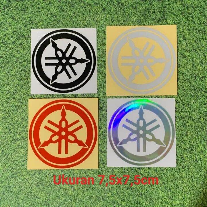 STICKER MOTOR LOGO YAMAHA GARPU TALA STIKER CUTTING | Lazada Indonesia