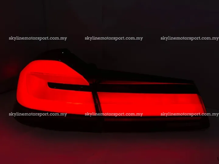 BMW 5 Series G30 LED Tail Lamp Tail Light LCI Facelift Model Light Bar ...