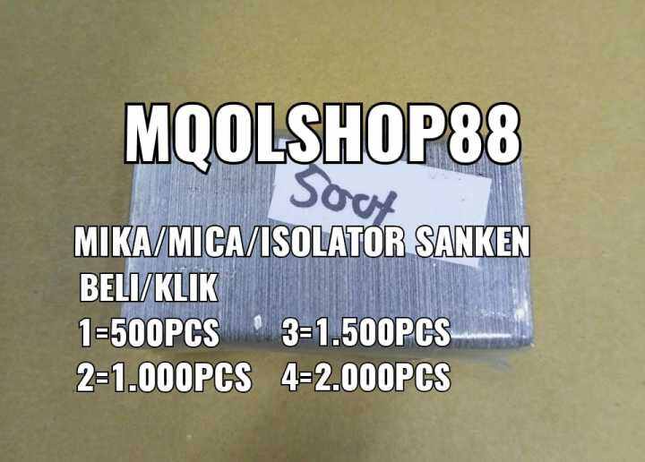 PER500 PCS 1BGKS PACK MIKA MICA TR TRANSISTOR SANKEN JAPAN ISOLATOR ...
